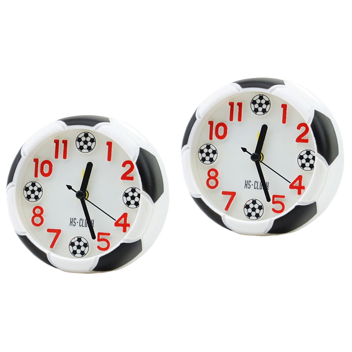 2 PCS Bedside Alarm Clock Soccer Football Gamer Digital Student ...
