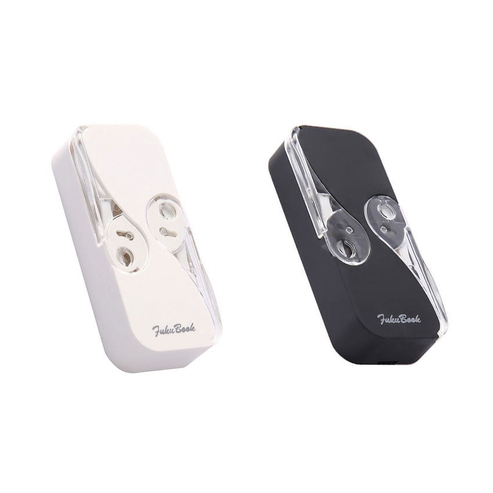 2 PCS Black&White Portable Mini Dental Floss Picks Dispenser Floss ...