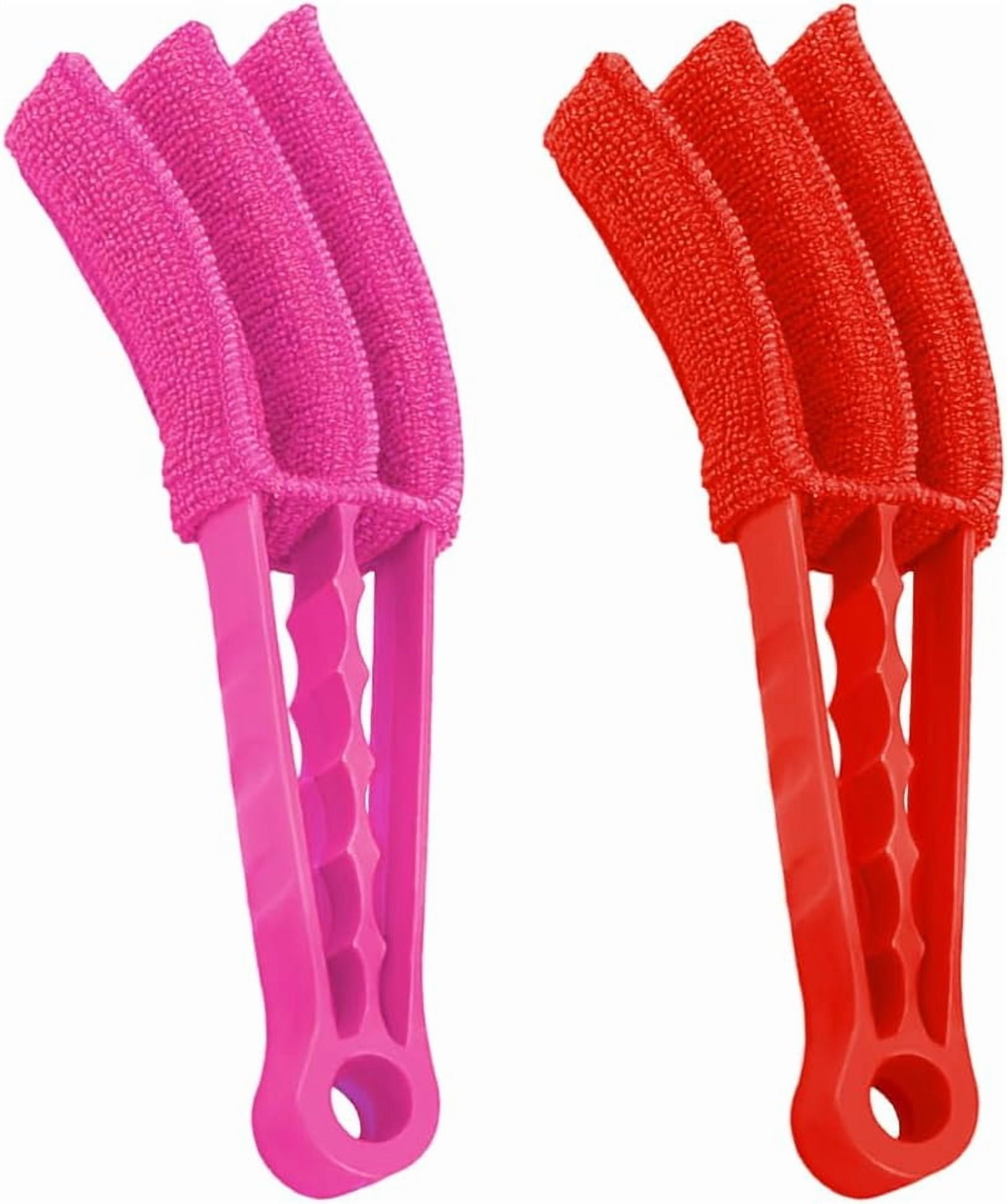 2 PCS Blind Cleaner Duster Tool, Window Venetian Hand-held 3 Arm ...