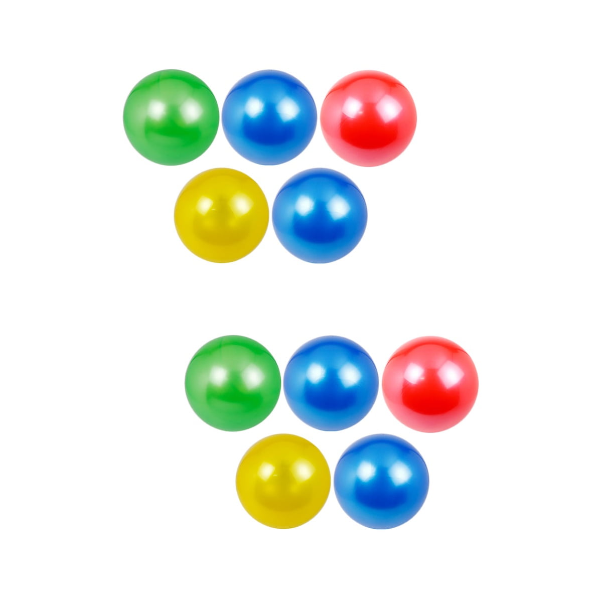 2 PCS Bounce Play Ball Flapping Kickball Pearlescent Centimeter ...