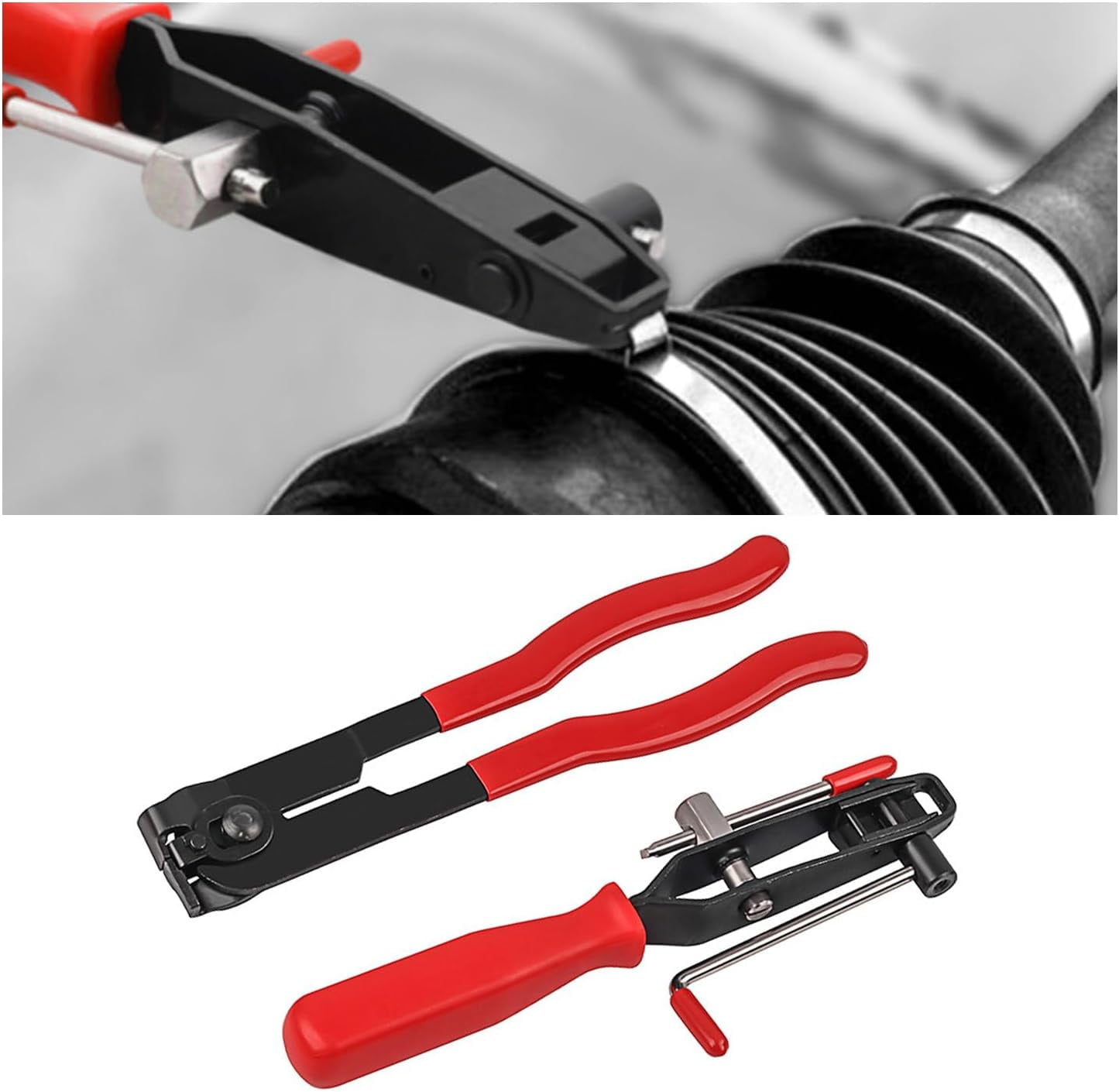 2 PCS CV Joint Boot Clamp Pliers, Heavy Duty Automotive Clamp Pliers ...