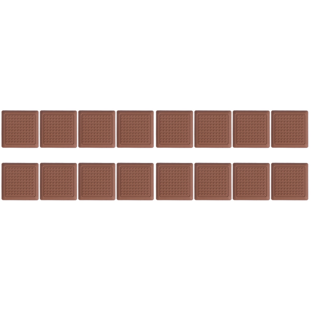 2 Pieces Door Silicone Table and Chair Mat Chair Leg Pads 0.5X3X3CM ...