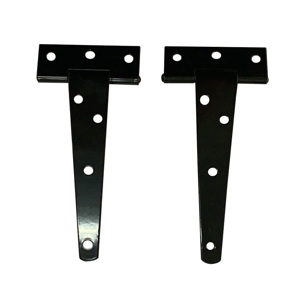 2 PCS Cabinet Hinges T Shape Hinges Black Hinge Hinges Wooden Doors ...
