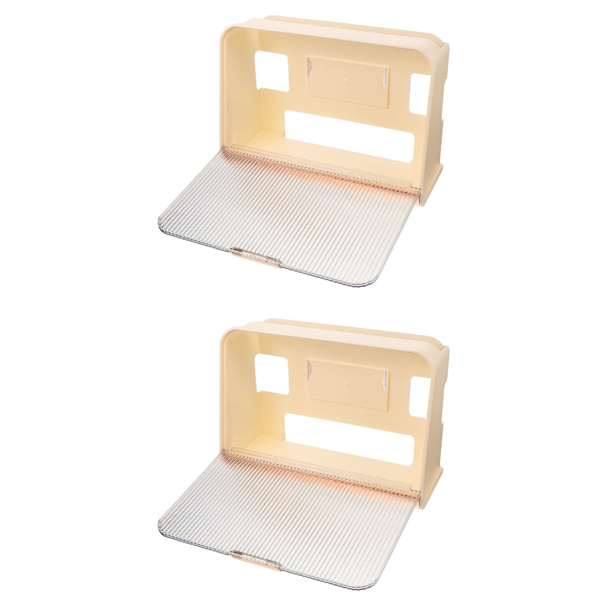 2 PCS Cabinet Wire Socket Storage Wall Mount Router Box - Walmart.com