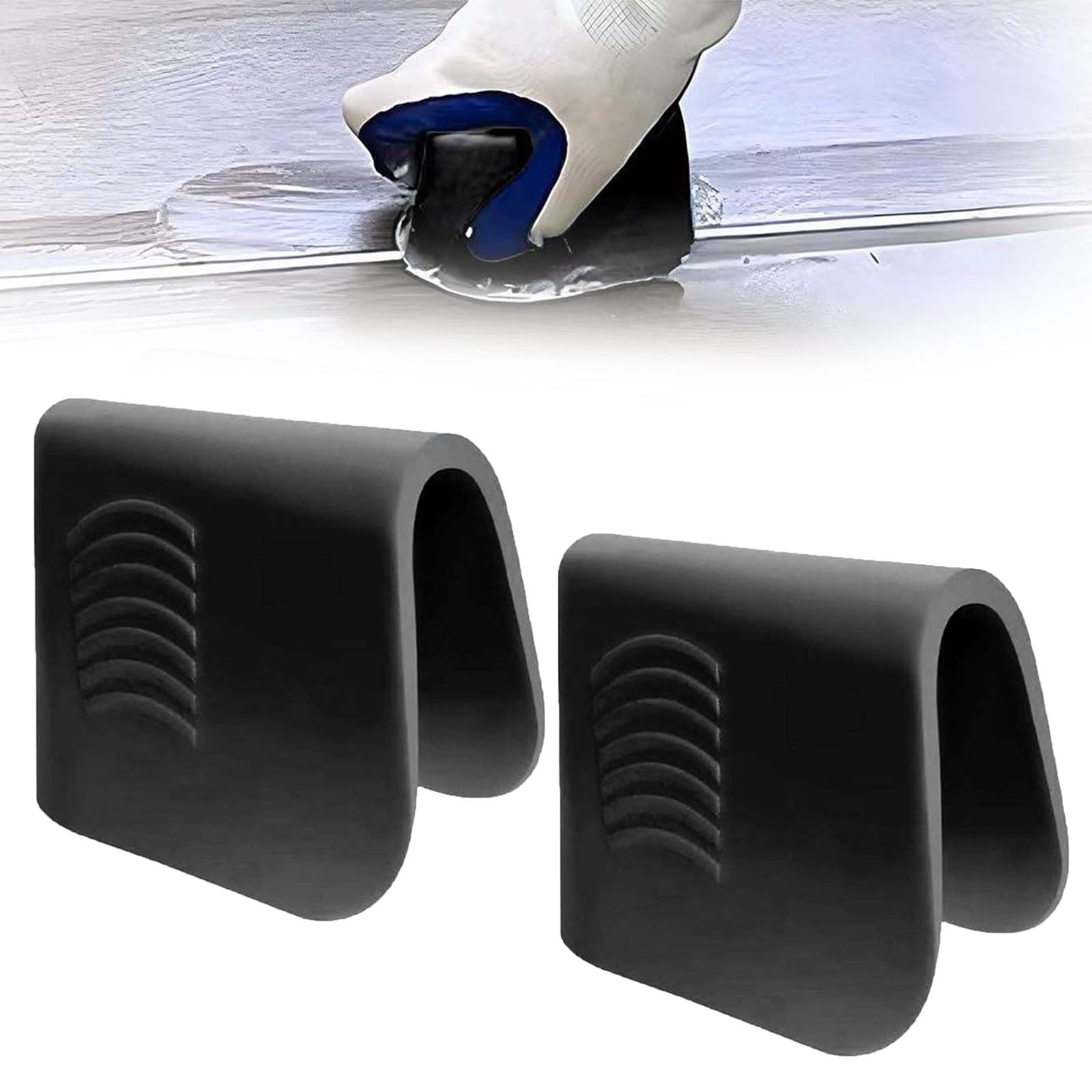 2 PCS Caulking Grout Applicator Tool, Silicone Caulking Finisher ...