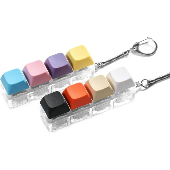 2 PCS Clicky Keyboard Fidget, Loud Fidget Keyboard for Relief Your ...