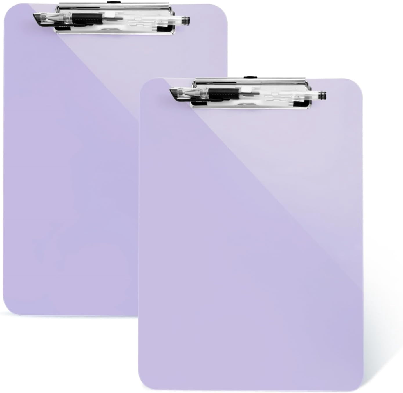 2 PCS Clipboard with Pen Holder,Standard A4 Letter Size,Nursing Clip ...