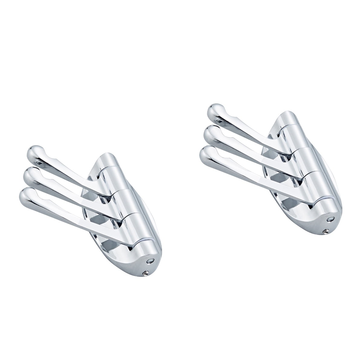 2 PCS Coat Hangers Wall Mount Clothes Hanger Kitchen Hanging Hooks ...