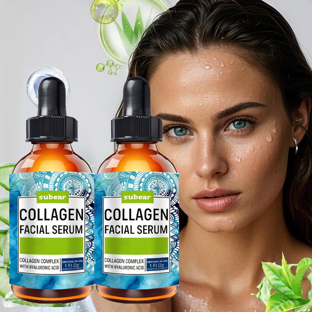 2 PCS Collagen Face Serum, Anti-aging Serum, Collagen Boost Anti-aging ...