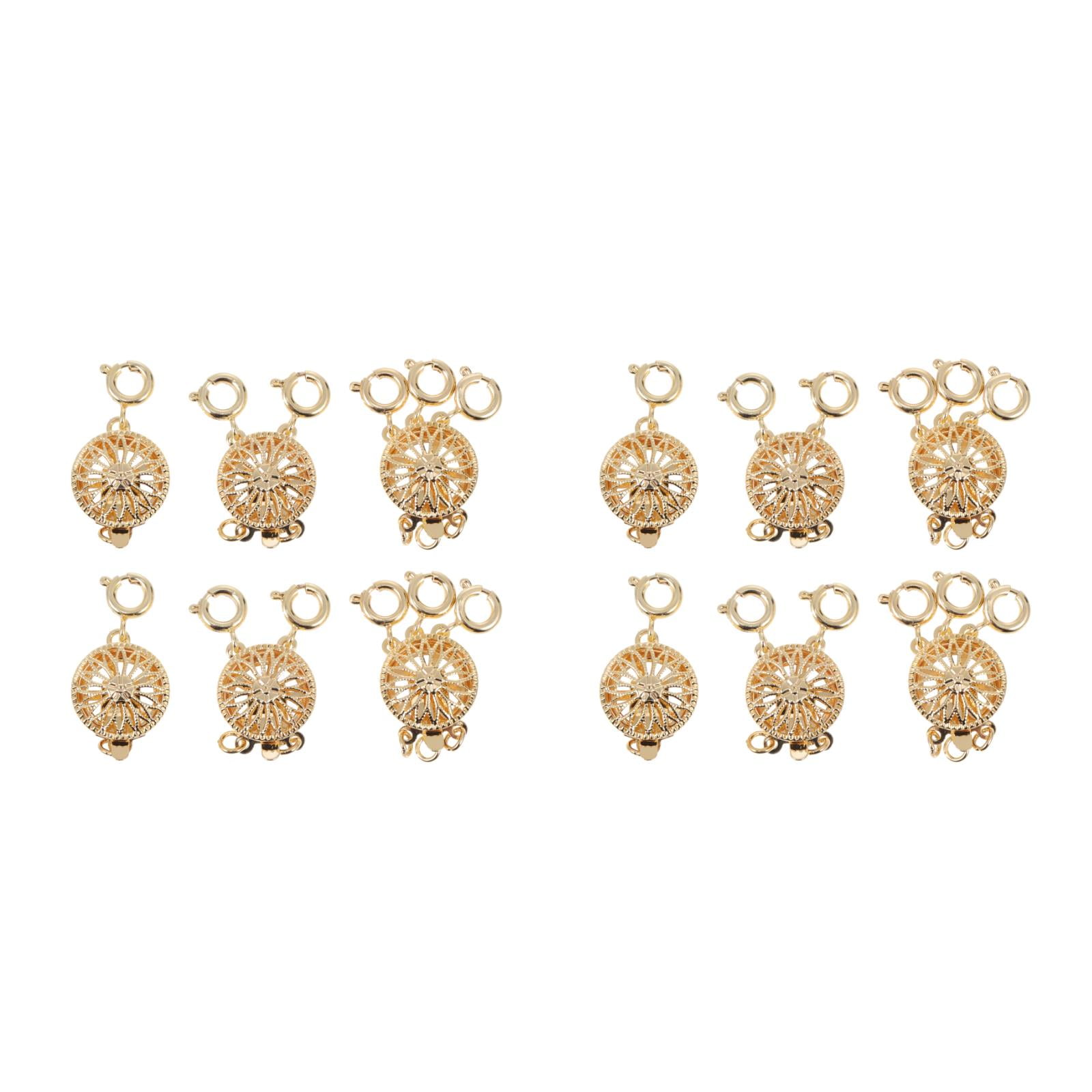 2 PCS Connection Buckle for Jewelry Slide Lock Clasps Beads Making ...