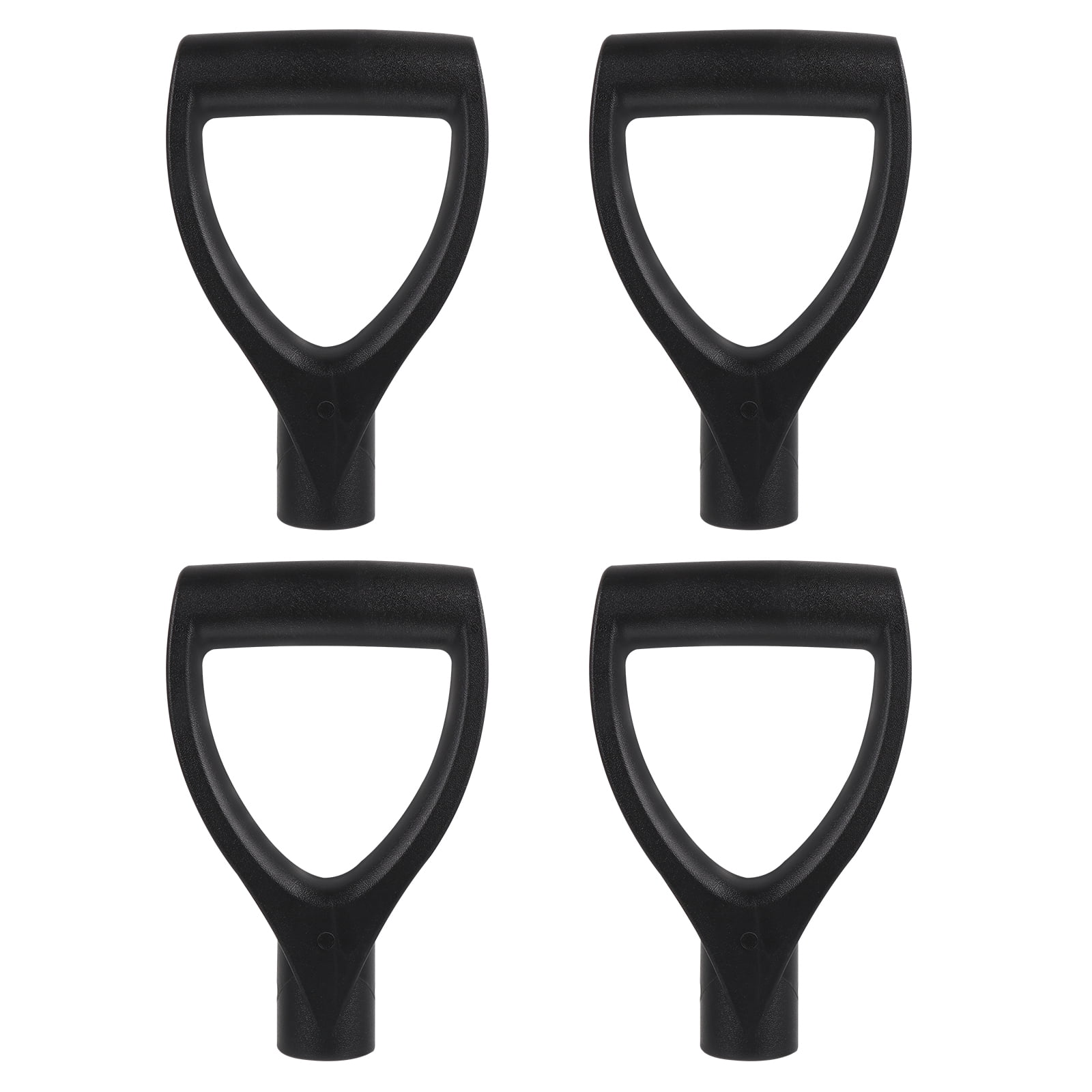 Set of 2 Shovel Handle Snow Square Mini Blower Truck Handles Black ...