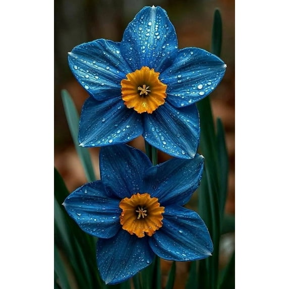 2 PCS --Daffodil -Narcissus-Garden Stakes Planting -Lovely-Ornaments ...