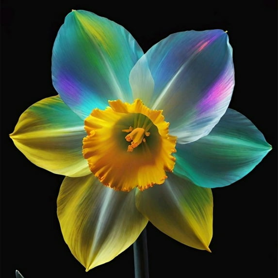 2 PCS --Daffodil -Narcissus-Garden Stakes Planting -Lovely-Ornaments ...