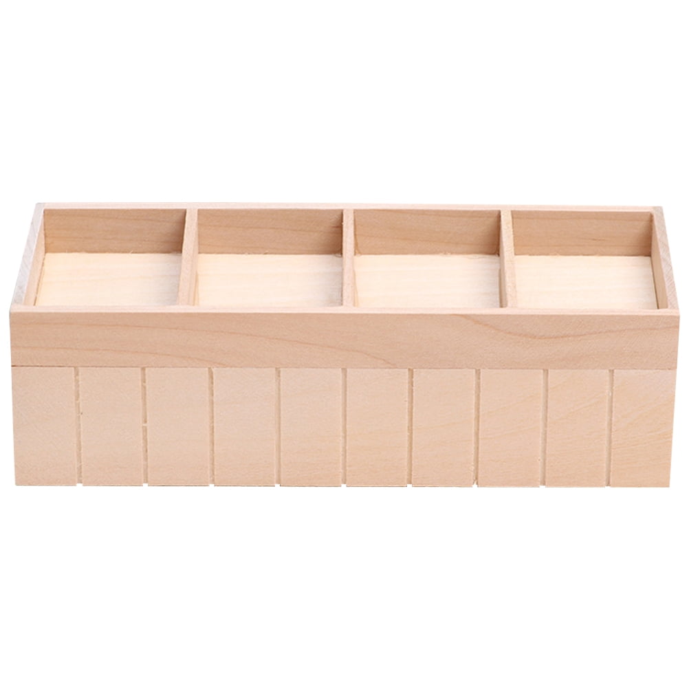 2 PCS Decor Display Shelves Miniature Shop Stall Model Vegetable Fruit ...