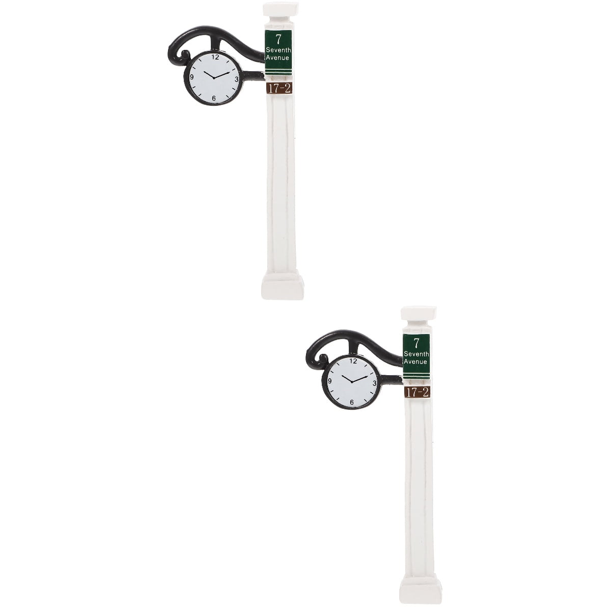 2 PCS Decor Mini Road Sign Plugin Lawn Decoration - Walmart.com
