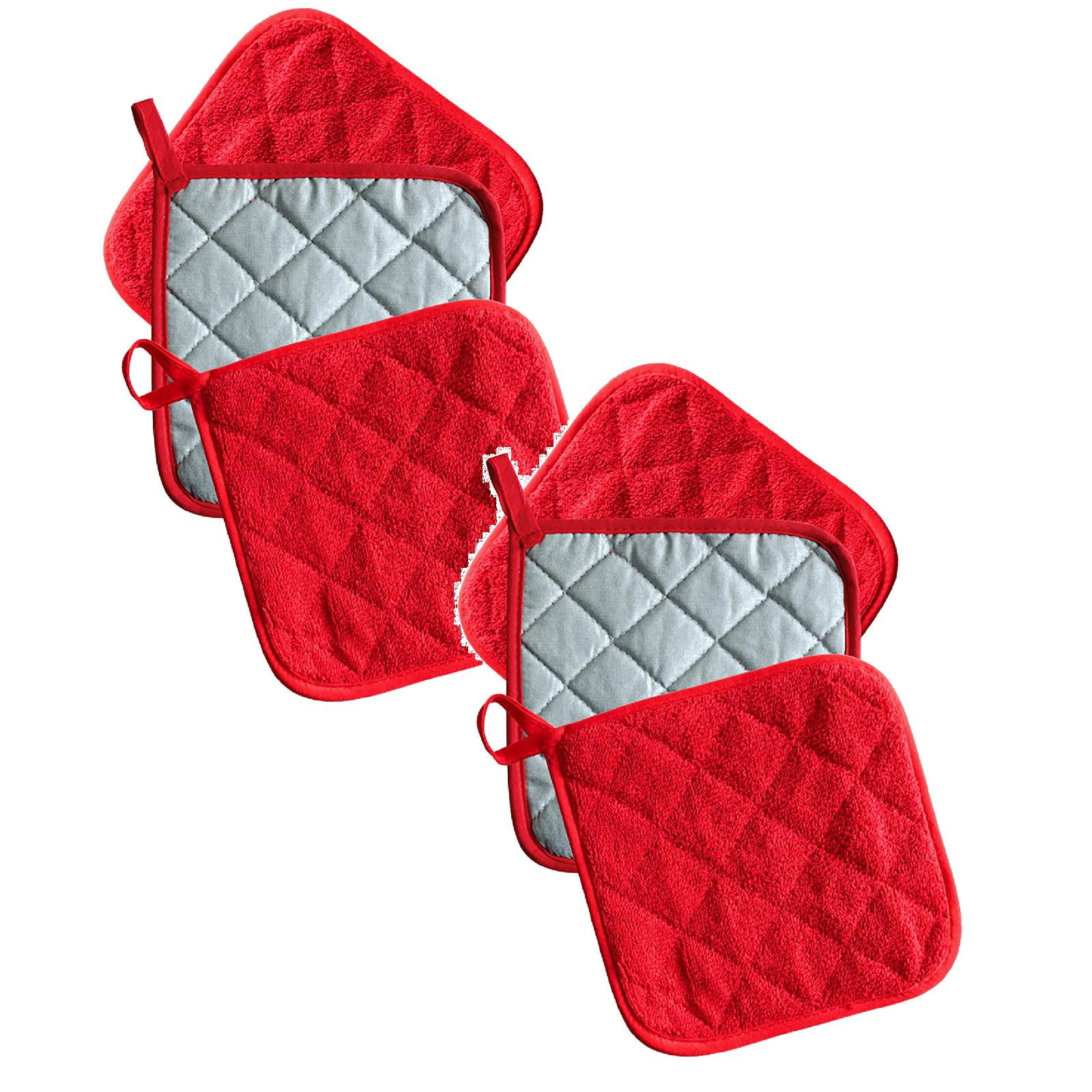 2 PCS Dinner Plate Mat Pure Cotton Pot Holders Cotton Made Machine ...