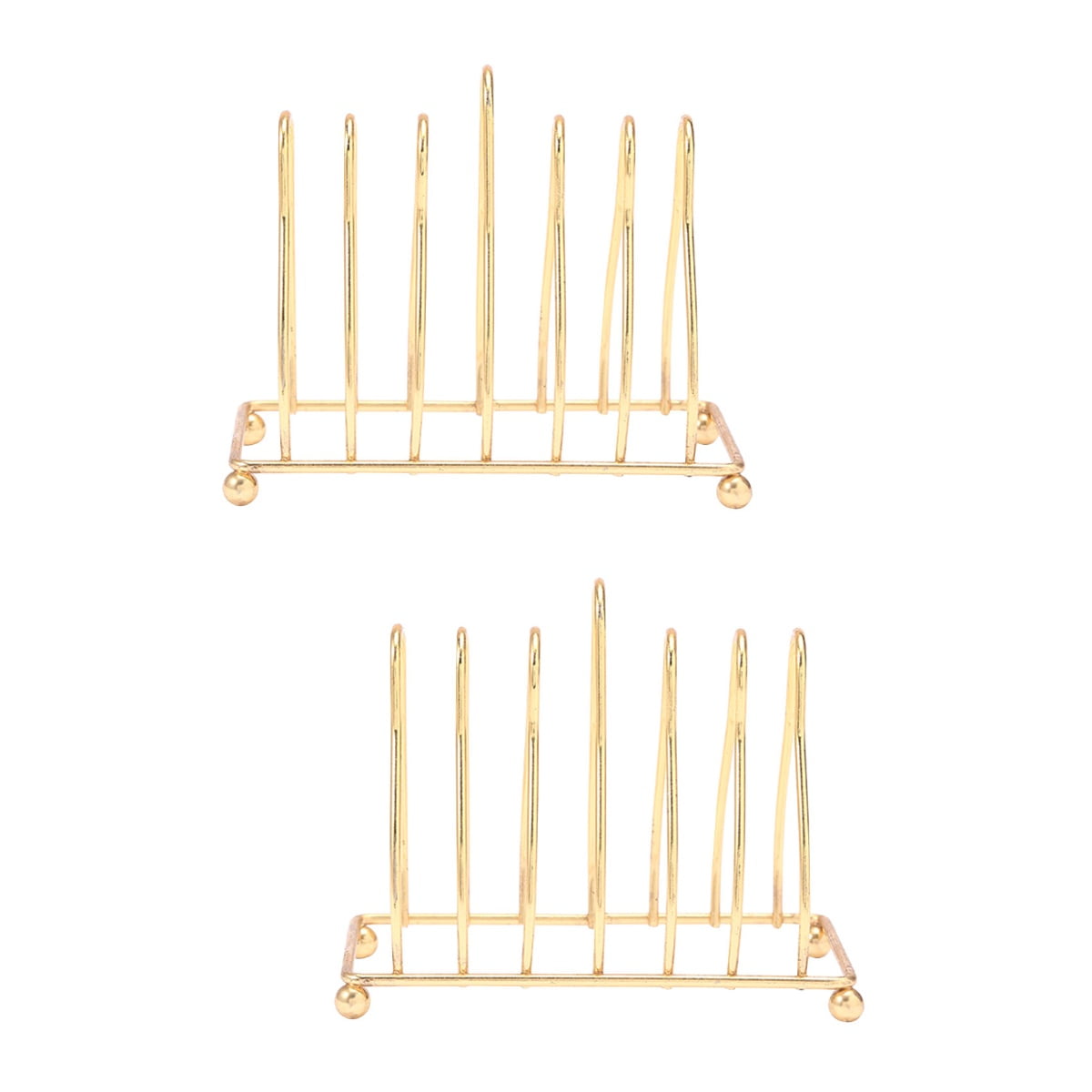 2 PCS Dish Rack Holder Display Stand for Pictures Bookshelf Tablet ...