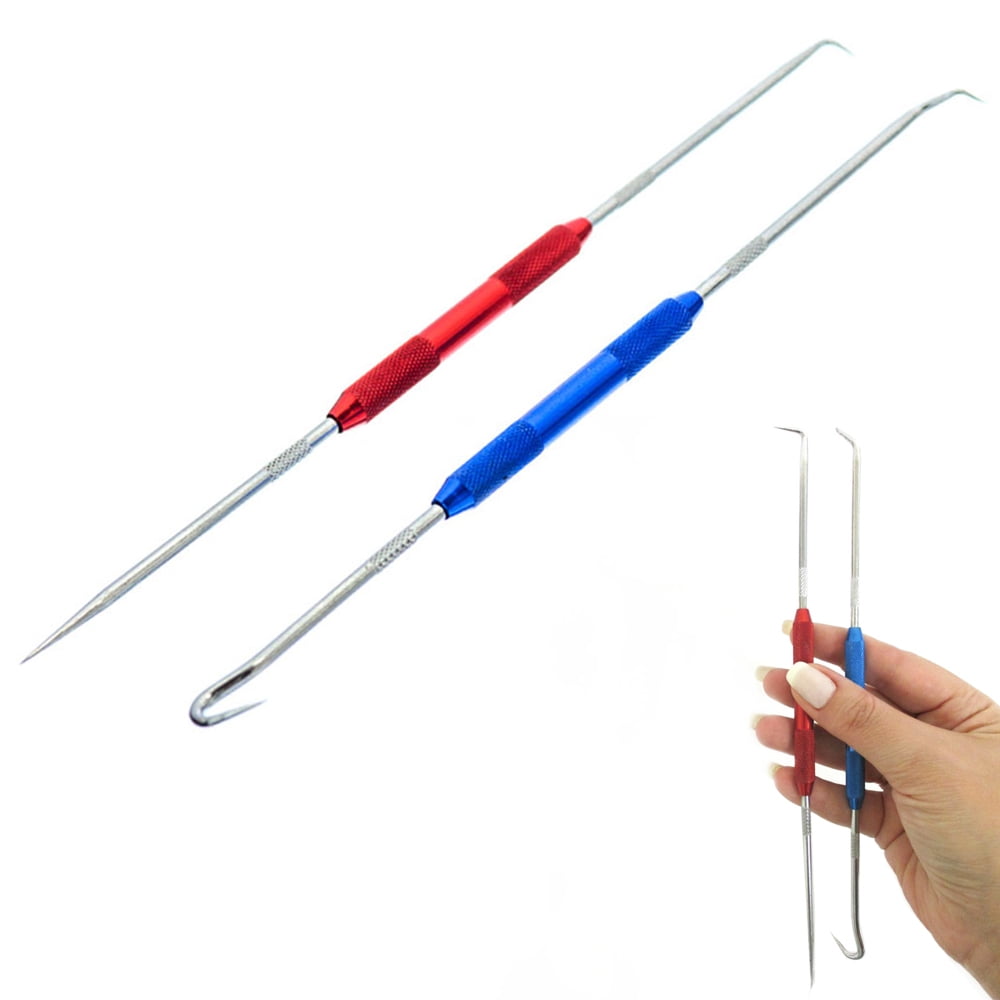 2 PCS Double Ended Scribe Pick Set Marking Measuring Tools Jumbo O Ring Hook Kit - Walmart.com