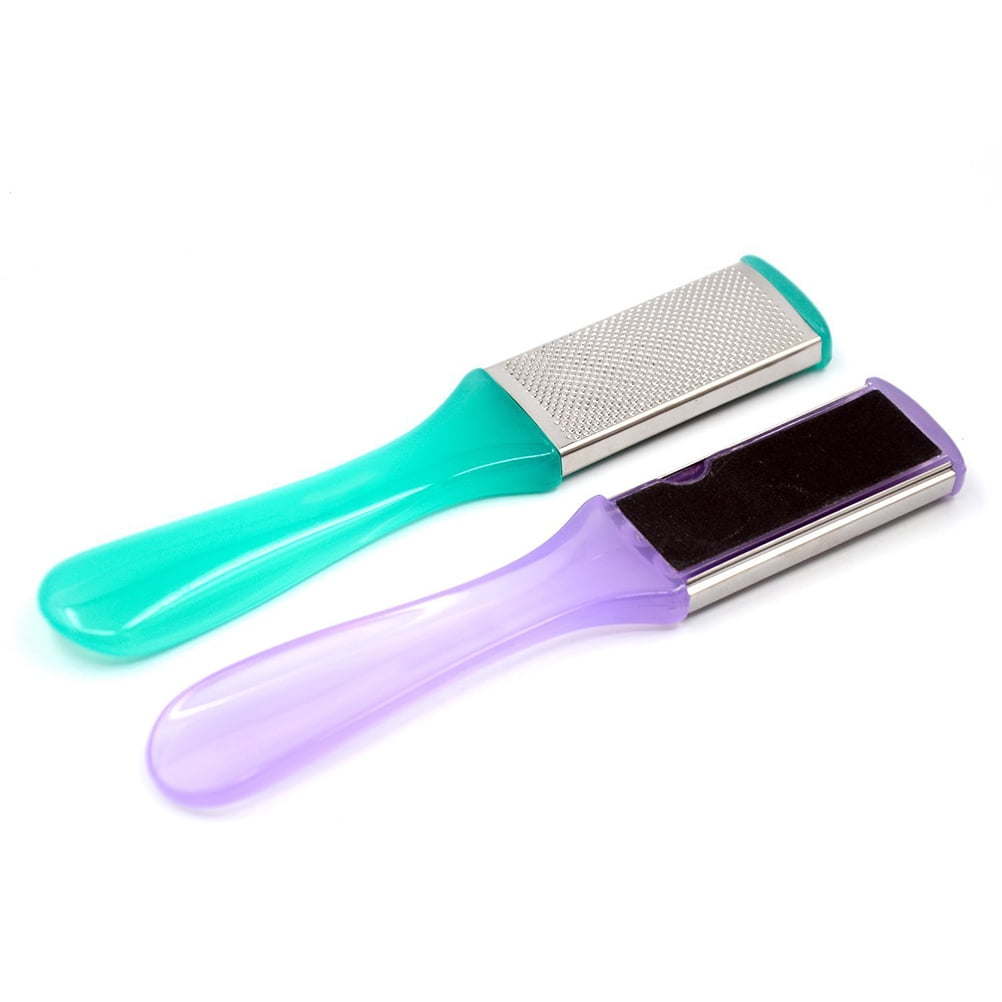 2 PCS Double-side Foot File Pedicure Rasp Electric Tools for Feet Kit ...