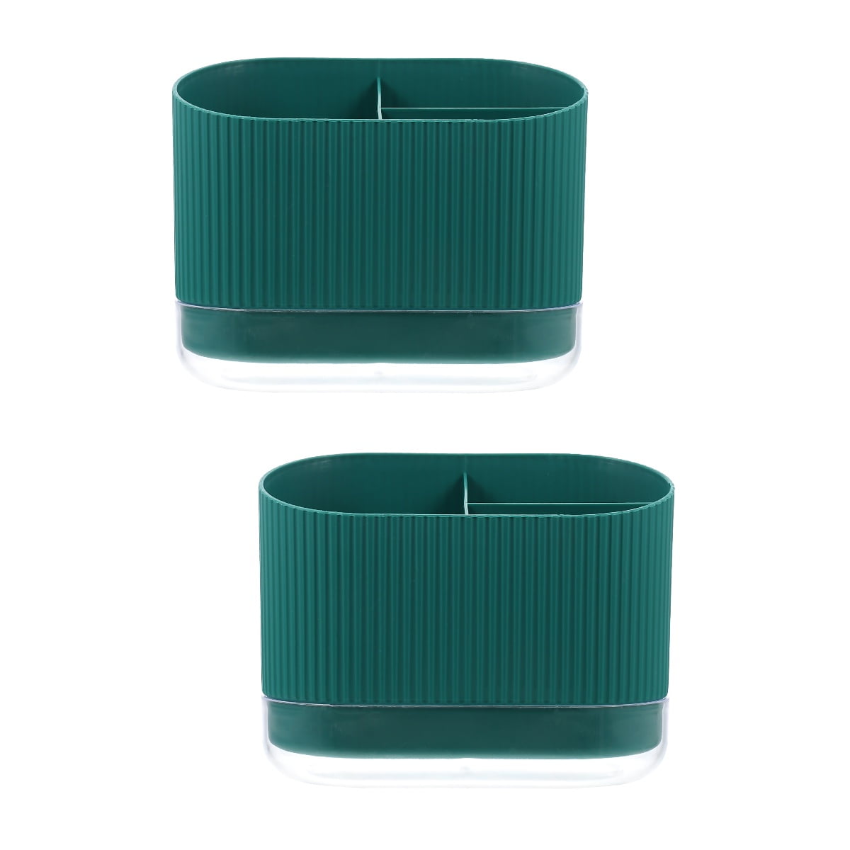 2 PCS Drain Chopsticks Cage Cutlery Holder Plastic Spoons Container ...