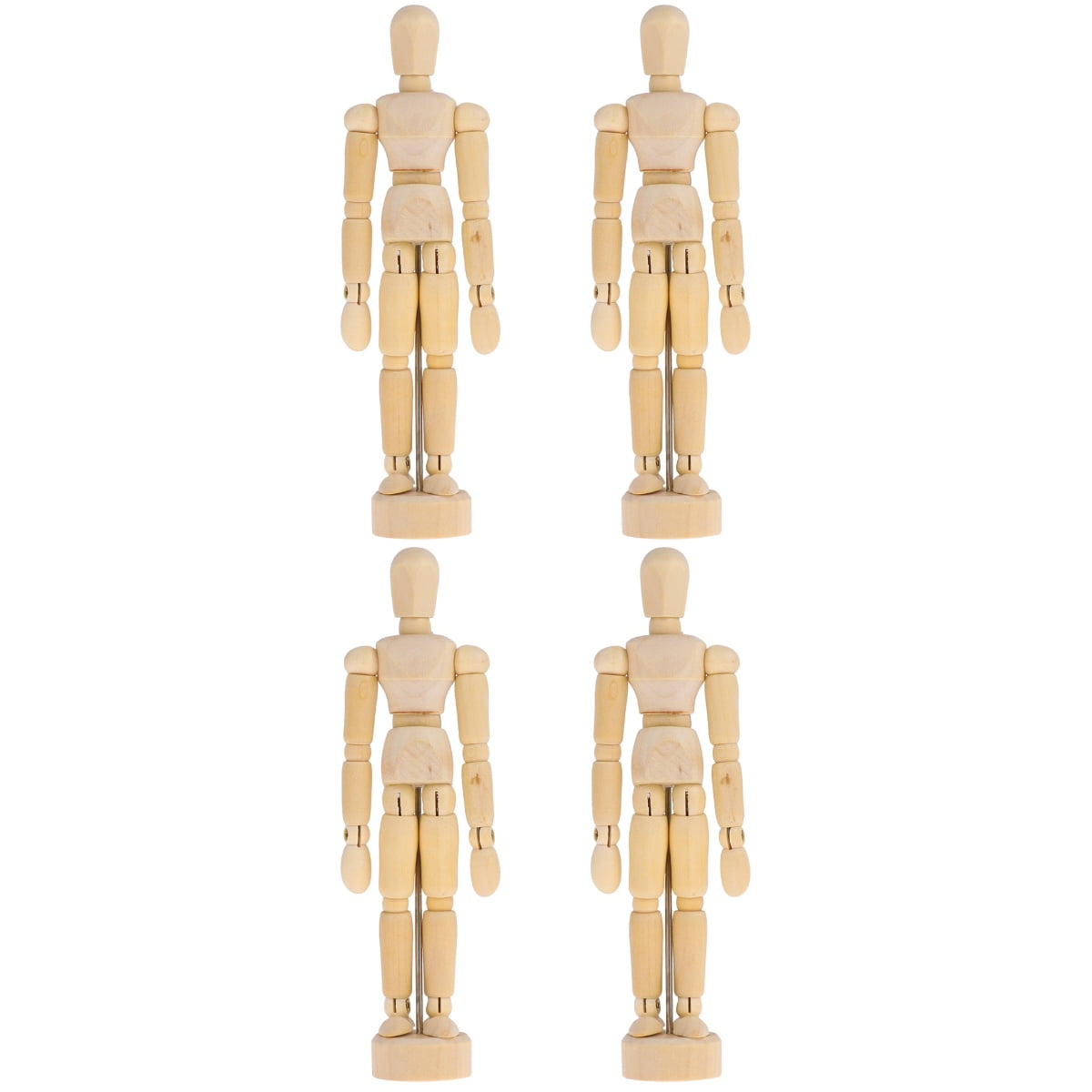 2 PCS Drawing Tools Art Manikins Proportional Size Mannequin - Walmart.com