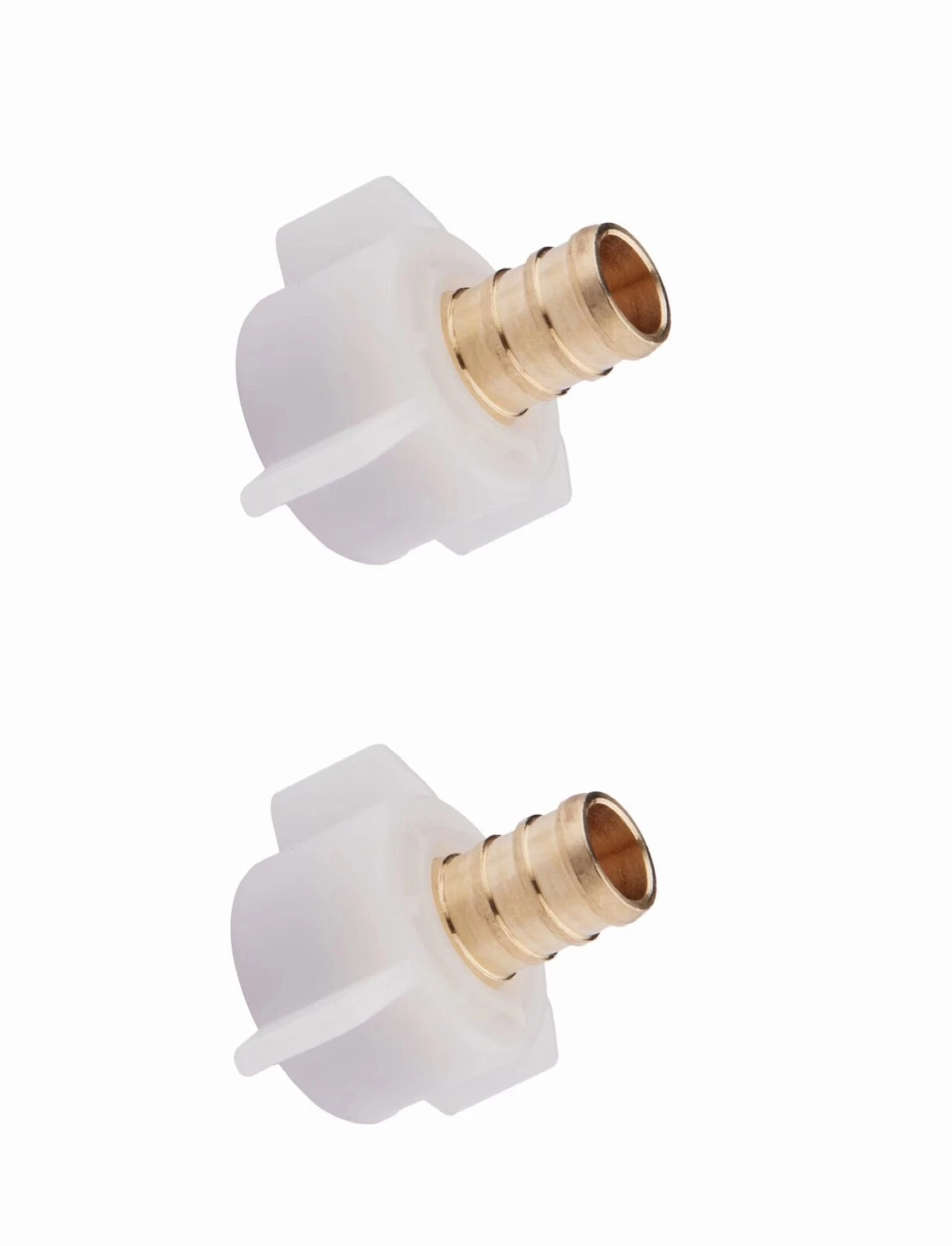 2 PCS EFIELD 3/4" Pex X 3/4" Female NPT Swivel Crimp Brass Fittings , Lead Free - Walmart.com