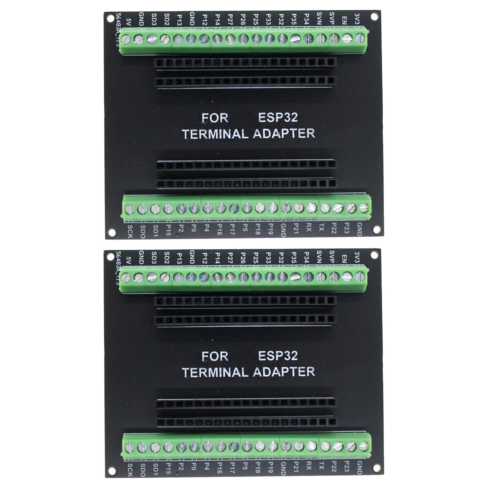 2 PCS ESP32 Shield Module 38 Pin Development Board For ESP32 Home Smart ...