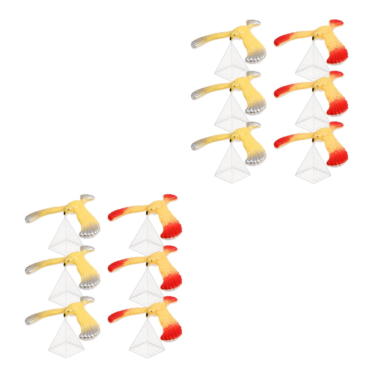 2 Pieces Eagle Toy Pyramid Balance Balancing Fidget Toys Bird Child ...
