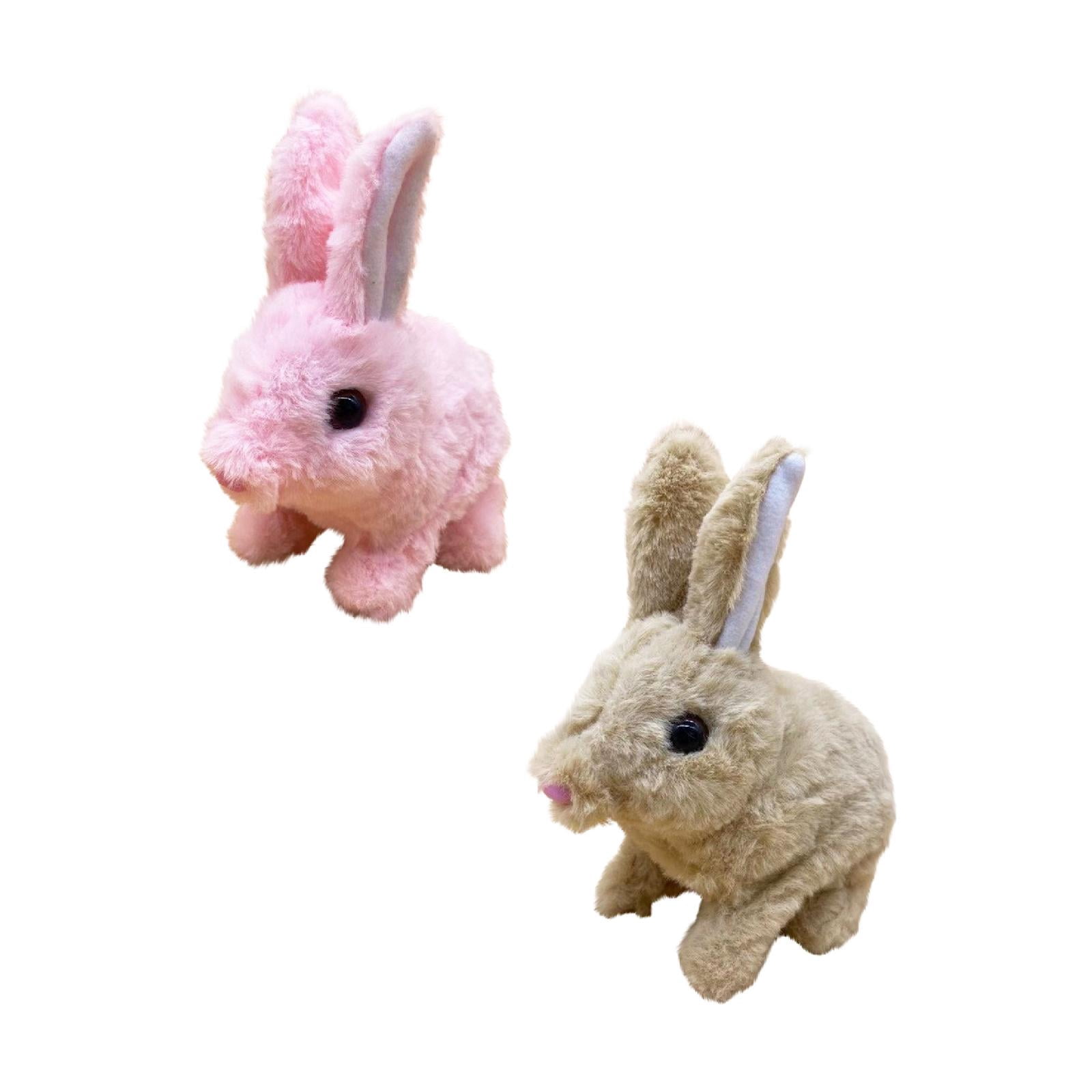 2 PCS Easter Bunby - Realistic Bunny Doll Plush Stuffed Animals, Bliss ...