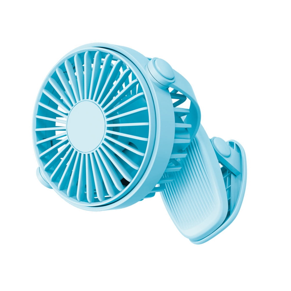2 PCS Electric USB Desk Fan Cart Portable Clip on Versatile - Walmart.com