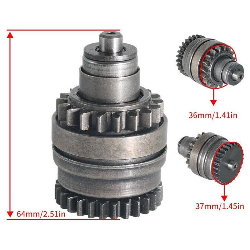 2 PCS Electrical Starter Moric & Bendix 250cc 300cc For Husaberg ...