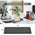 2 PCS Extra Large Stone Dish Drying Mat for Kitchen Counter, 28"×16 ...