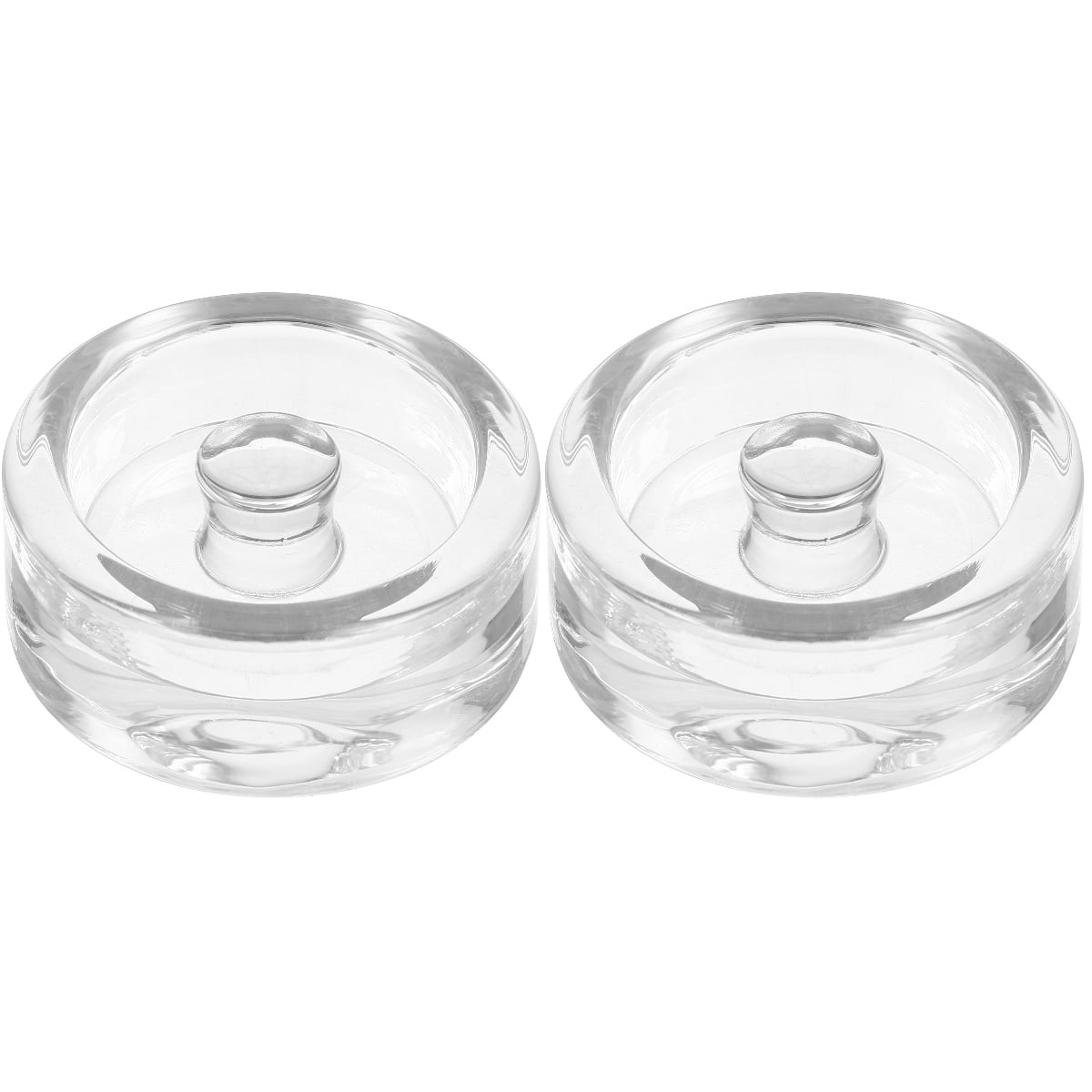 2 Pcs Fermented Glass Weights Mason Jars Fermenting Lids Fermentation