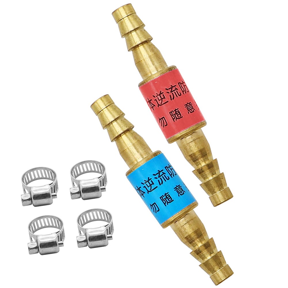 2 PCS Flashback Arrestors with 4 Clamps, Soldering Tool Flashback ...