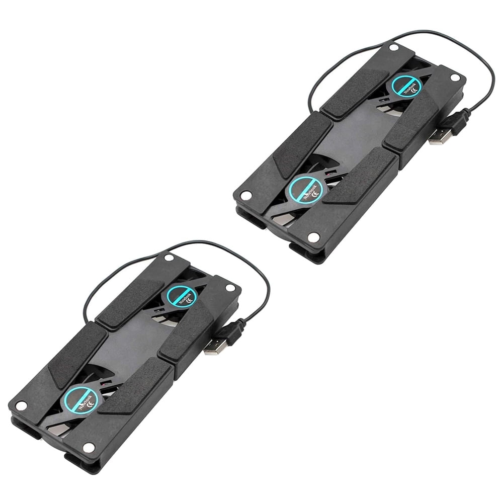 2 PCS Foldable Notebook Cooler Anti-slip Laptop Cooler Gaming Laptop ...
