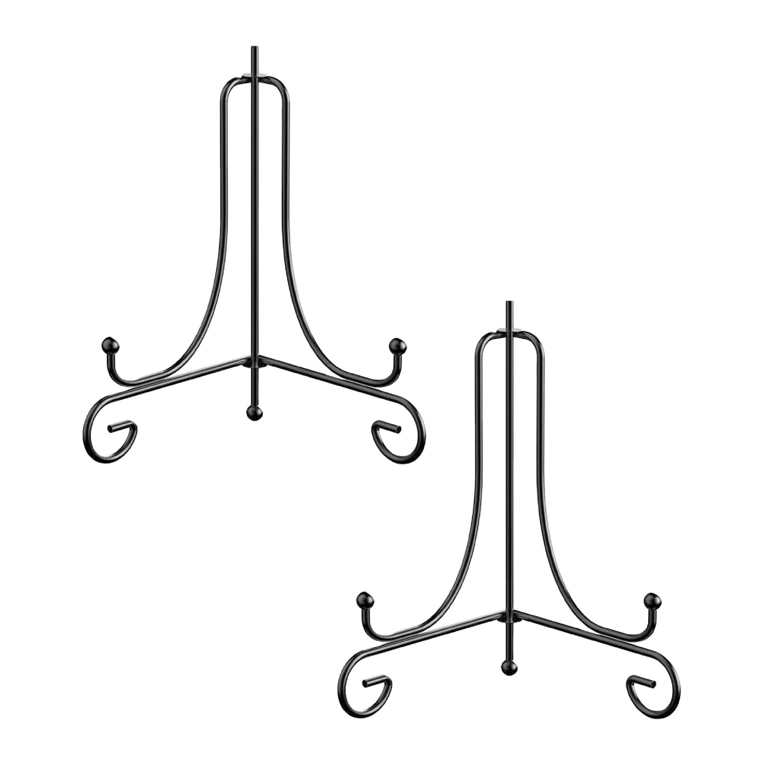 2 PCS Foldable Tripod Art Bracket European Simple Metal Decoration ...