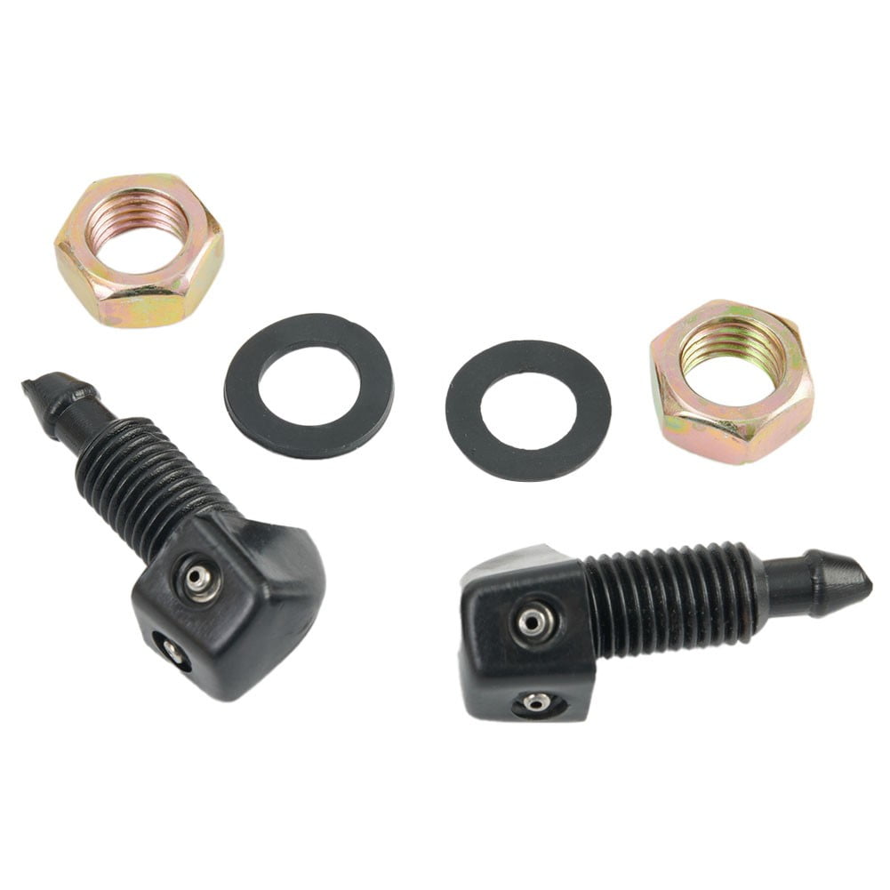 2 PCS Front Windshield Washer Sprayer Nozzles for Most Cars - Walmart.com