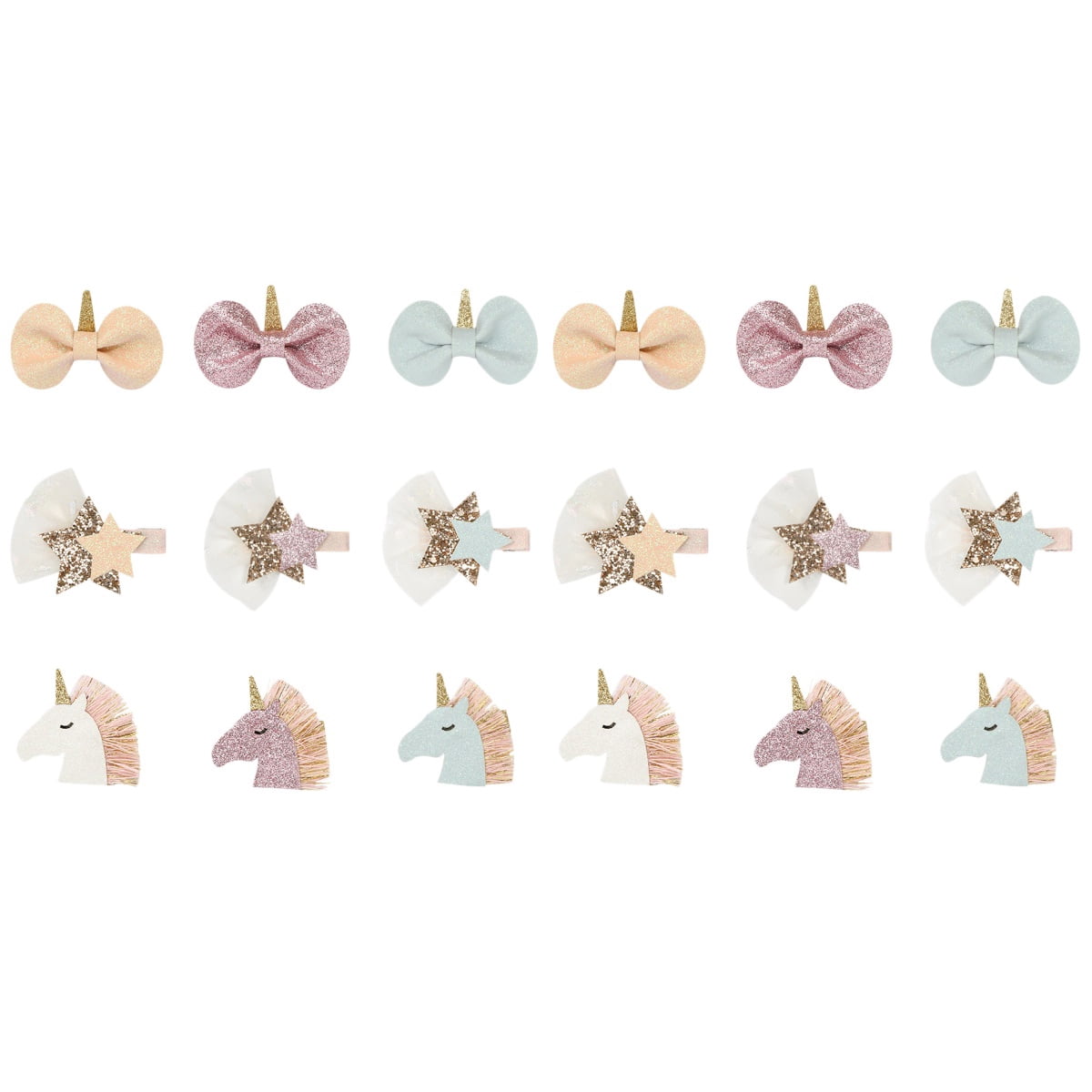 2 PCS Girl Sequin Hair Clip Party Seashell Beads Cute Plush Hat Child ...