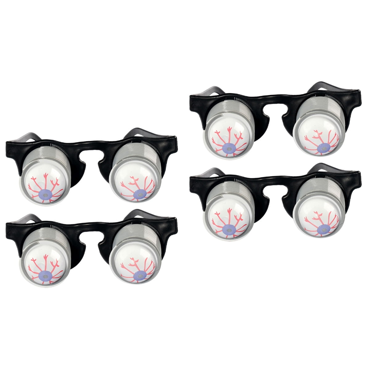 2 PCS Goo Glasses for Kids Halloween Prank Props Horror Eyeglasses ...