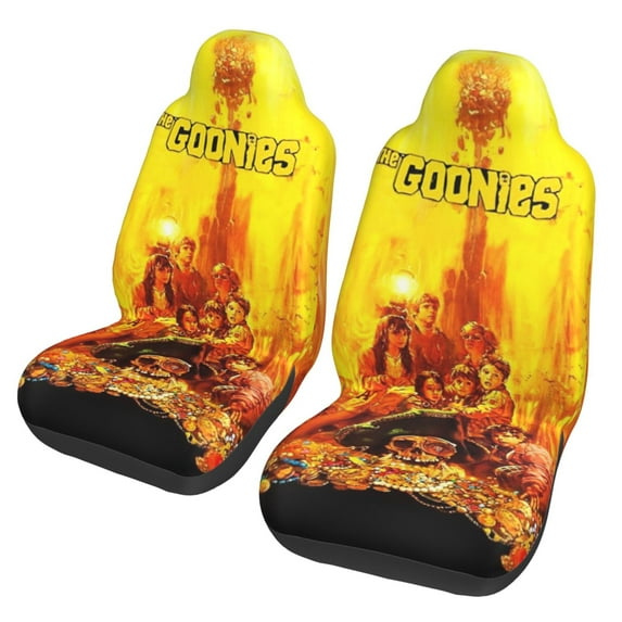 2 PCS Gooni-,e Car Seat Covers Cartoon Car Interior Seat Accessories ...
