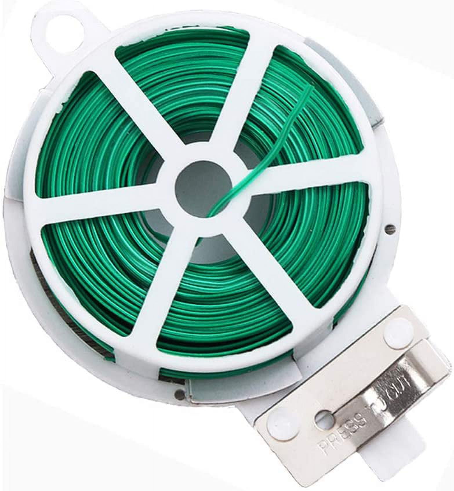 2 PCS Green Tension Wire 100m (Per Roll), Garden Plant Ties, Garden Tie ...