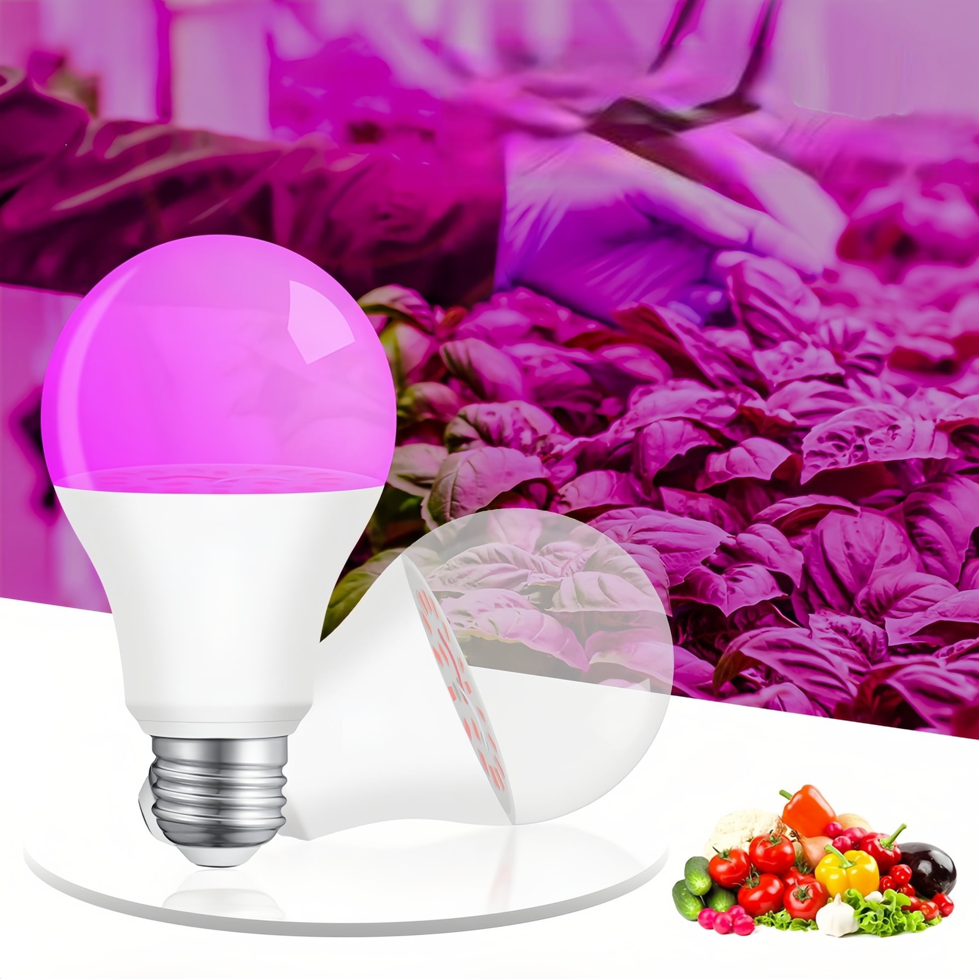 2 PCS Grow Lights for Indoor Plant ,Indoor Plant Light with 9 Watts ...