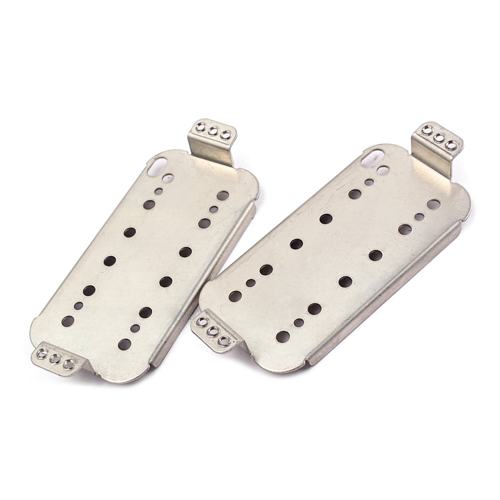 2 PCS Guitar Neck Bridge Humbucker Pickup Base Plate 50mm 52mm Pole ...