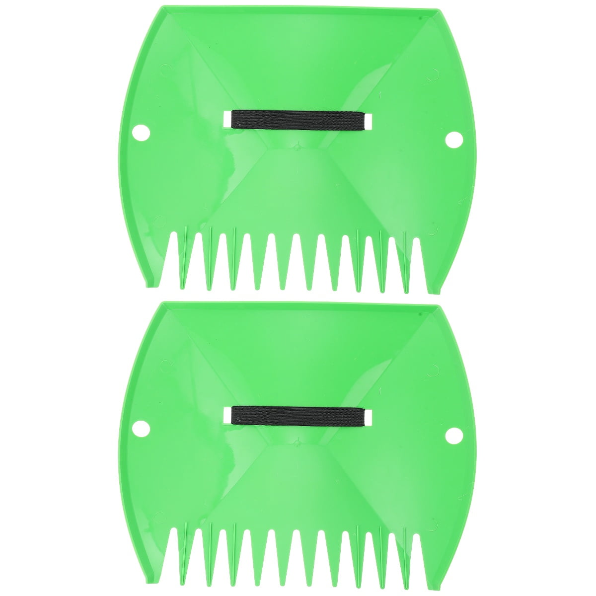 2 PCS Hand Leaves Rake Household Rakes Garden Tool Leaf Collectors ...