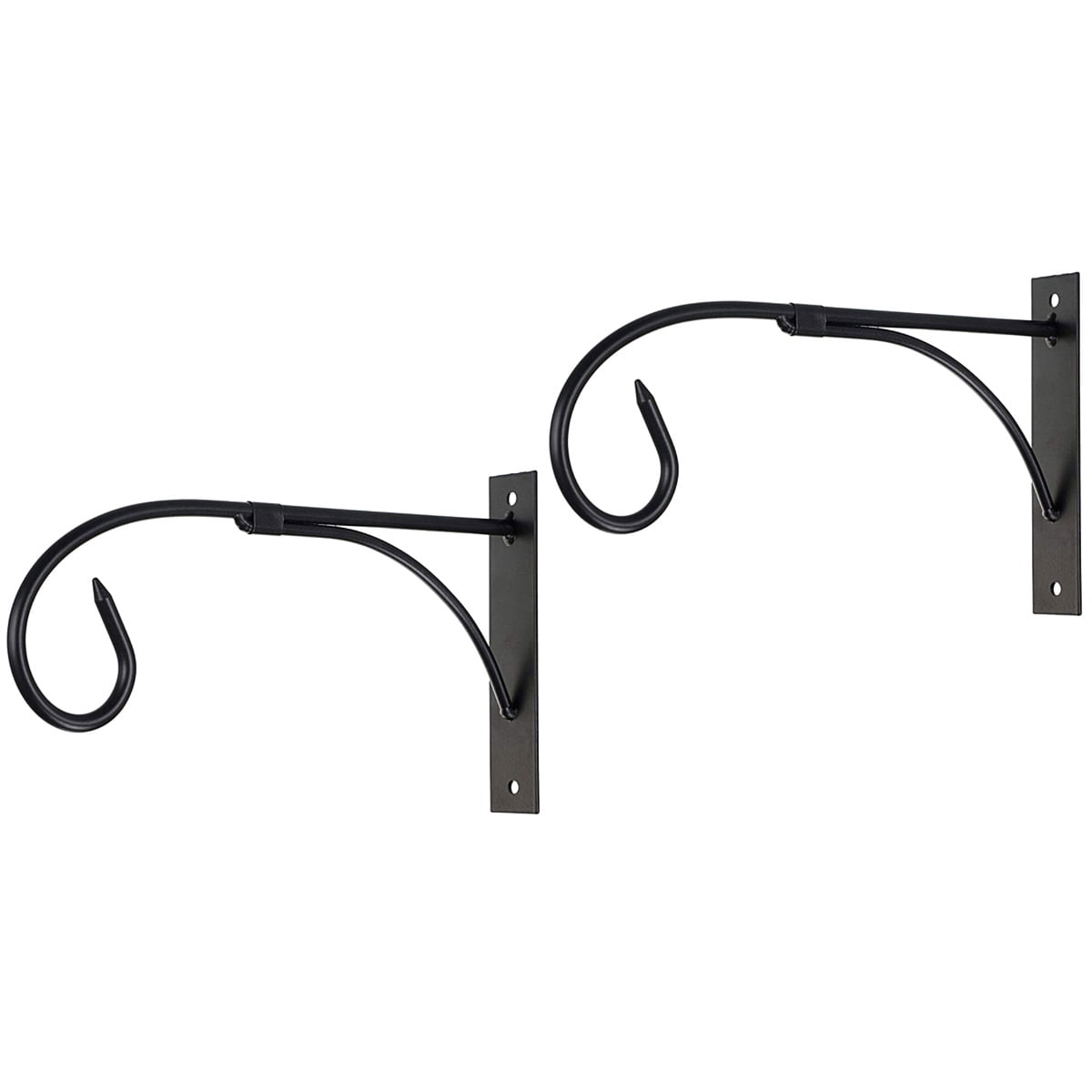 2 PCS Hangers Flower Pot Hook for Plants Sturdy Space-saving Planter ...
