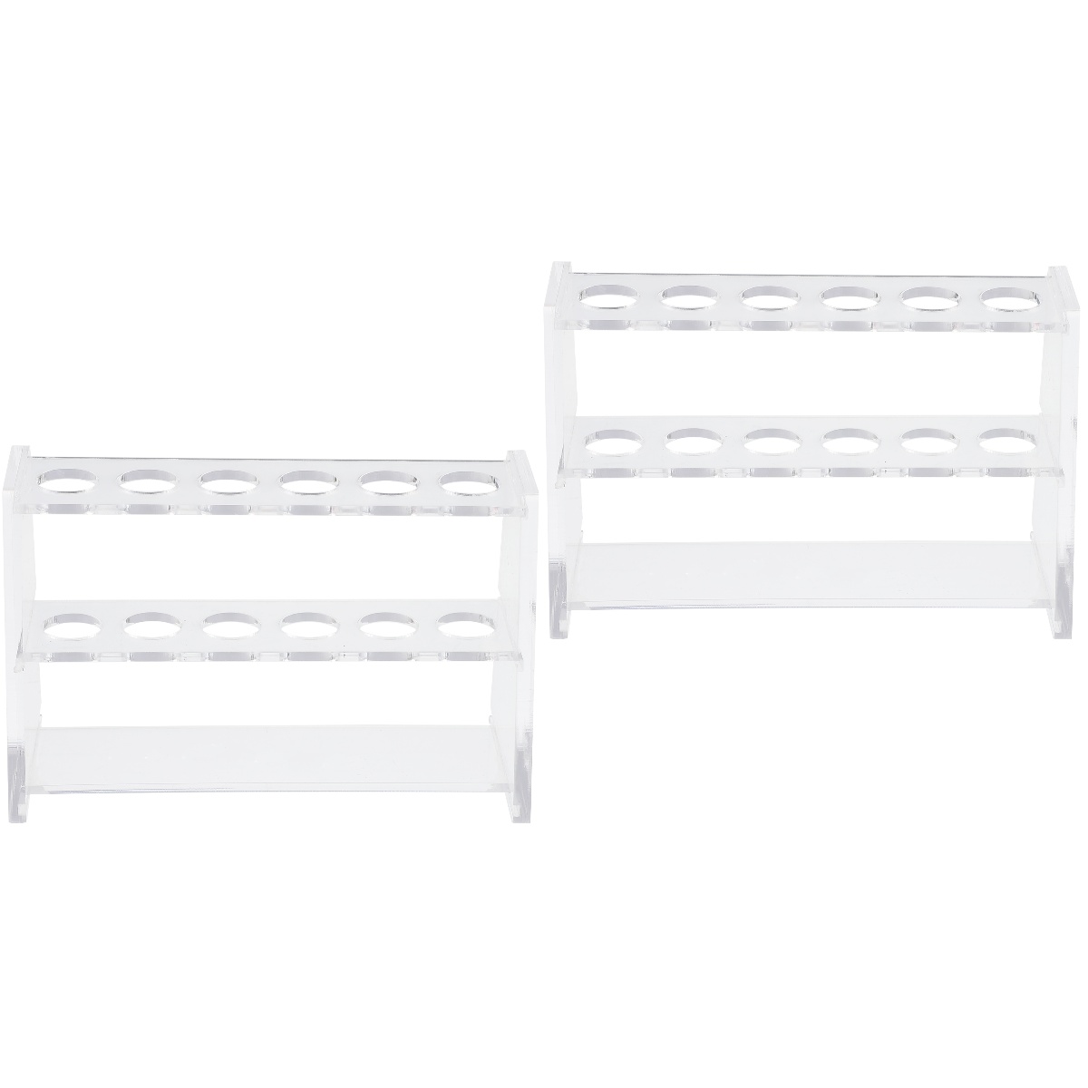 2 PCS Hanging Plant Test Tube Rack Tubes Support Transparent - Walmart.com