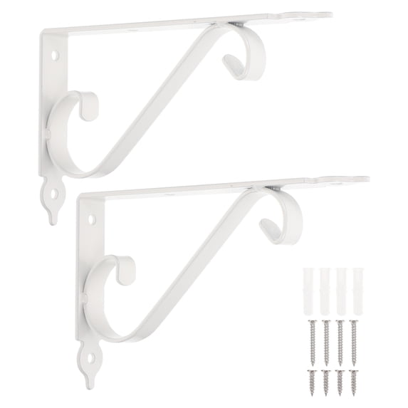 2 PCS Hook Pallet Bracket DIY Shelf Brackets 20X12.6cm - Walmart.com