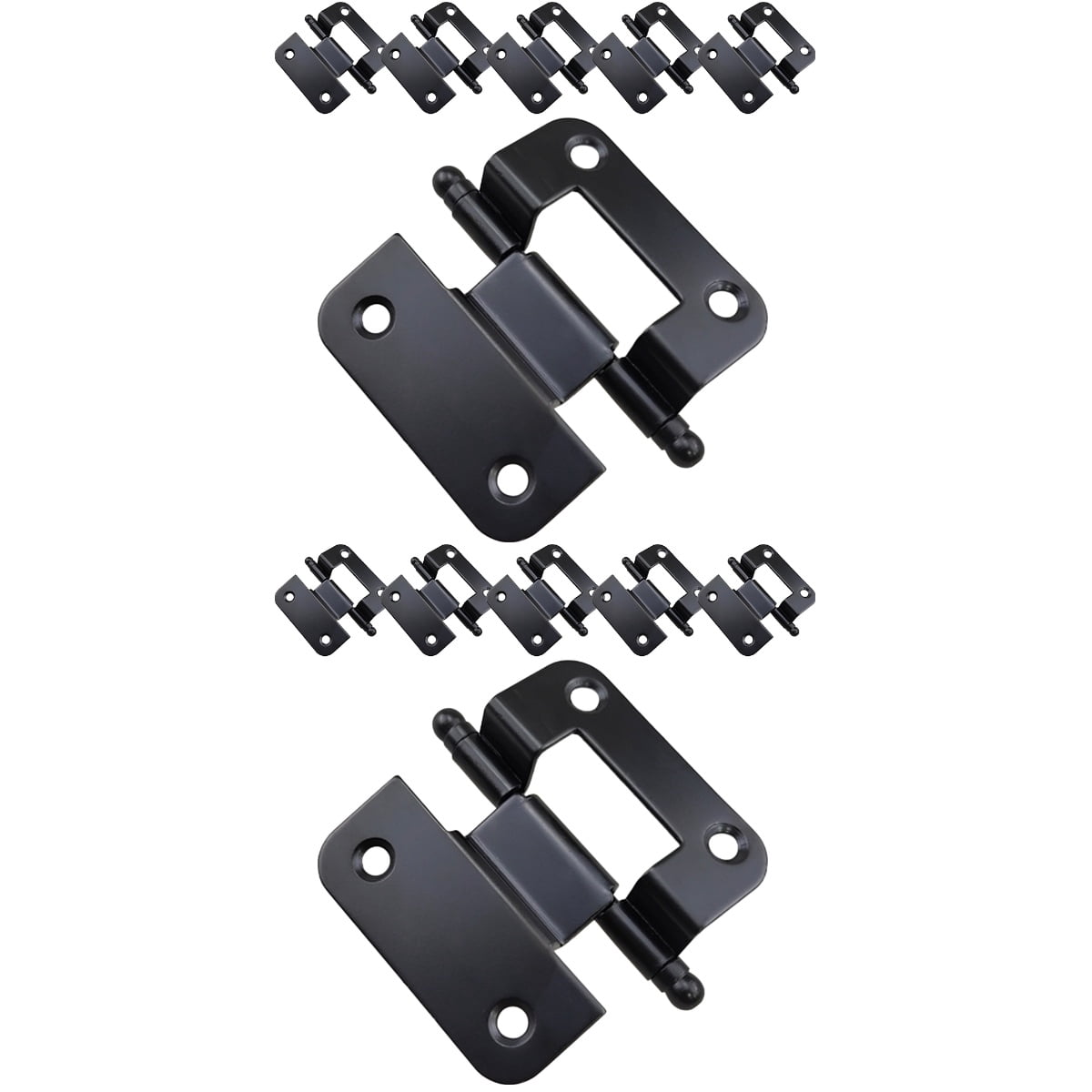 2 PCS Hydraulic Hinge Folding Hinges Cabinet Door Replacement - Walmart.com
