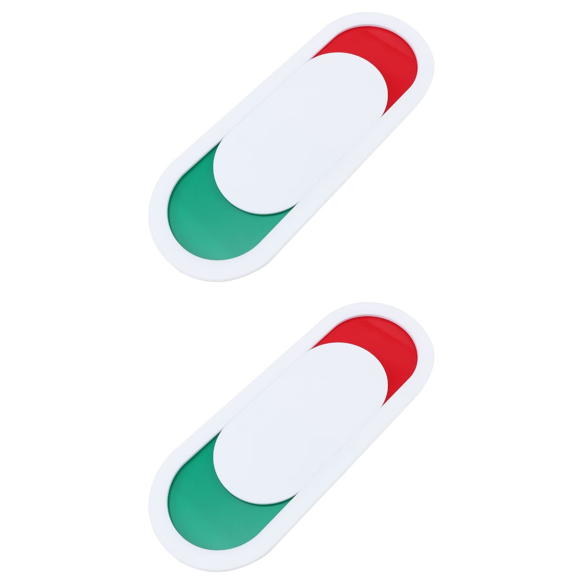 CIMAXIC Vacant Slide Door Sign, White Glass, Office Use, and Easy to ...