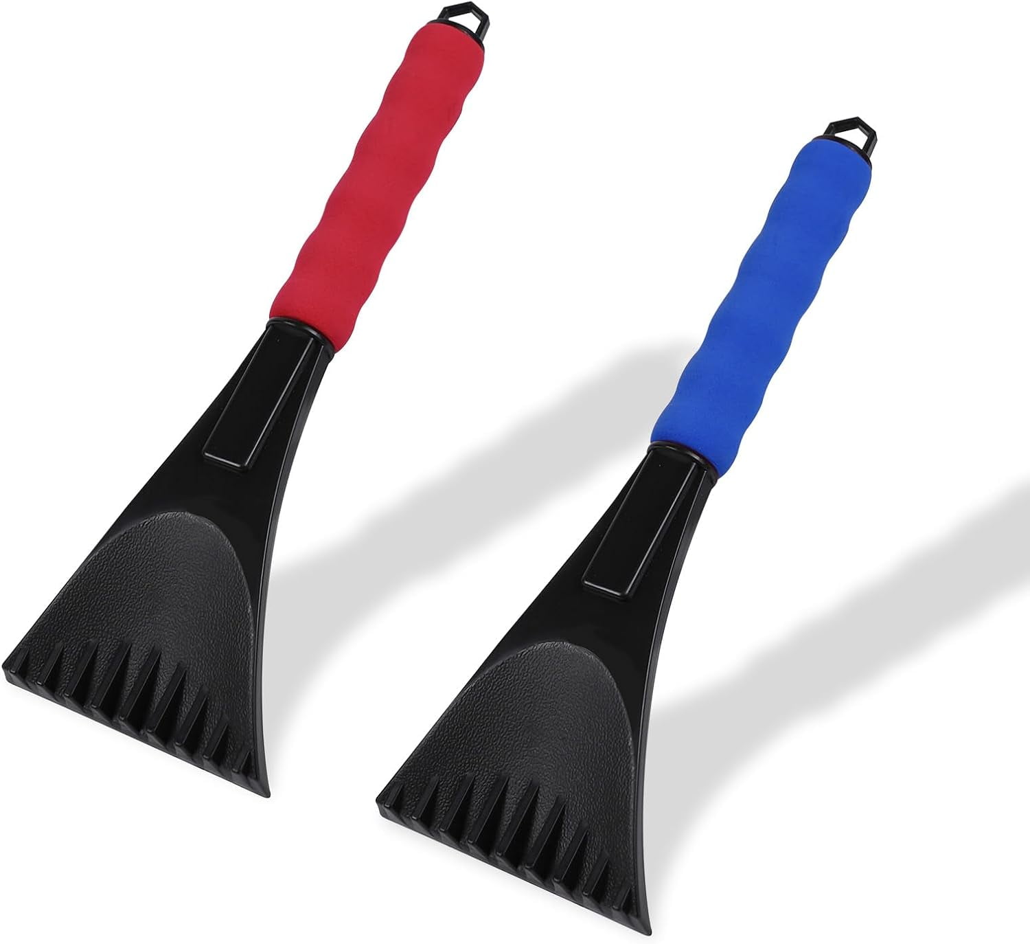 2 PCS Ice Scraper,Scratch Free Ice,Snow,Frost,Removal Tool with Foam ...